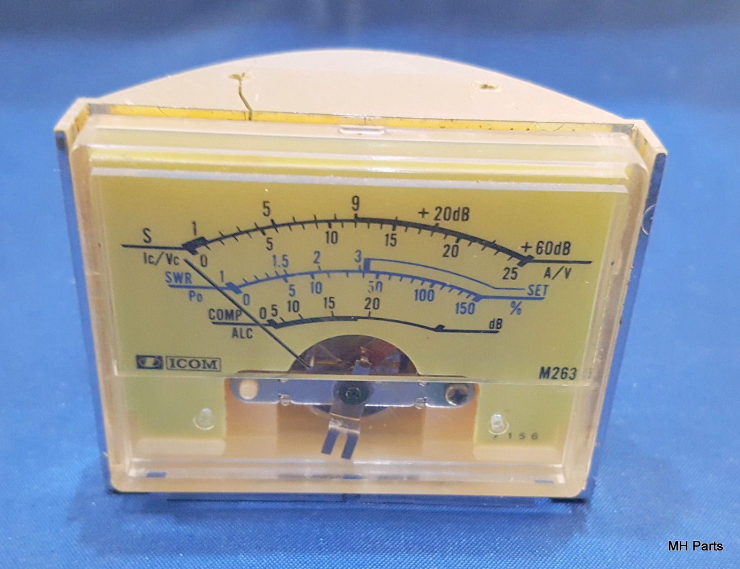 Icom IC-751 Original Meter with Case