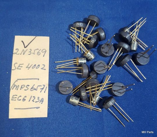 16 PCS Vintage 2N3569 SE-4002 NPN Small Signal Transistor – NOS