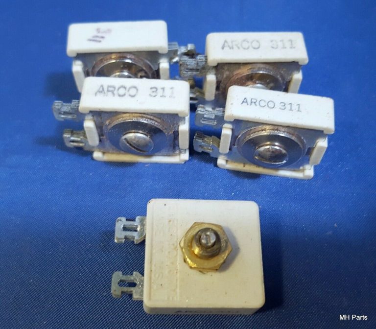 5 PCS Electromotive Variable Compression Mica Trimmer Capacitor # 311 NOS