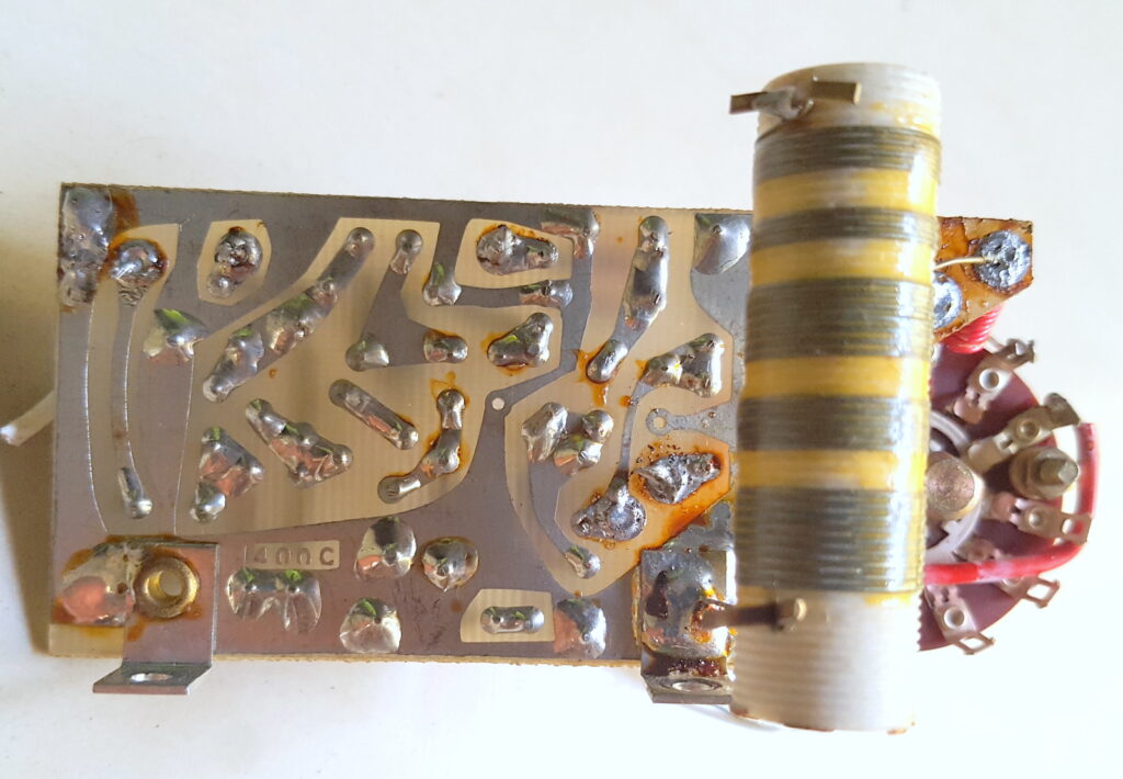 Atlas 215X SSB Transceiver LOT#11 Board 400C with Button