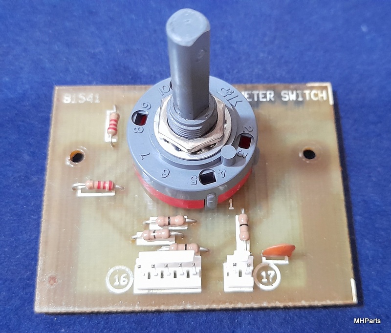 Ten Tec Centurion Original Meter Switch 81541 Board Used