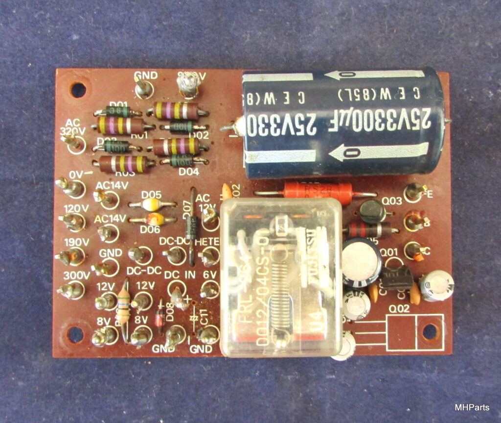 Yaesu FT-101ZD Original Power Sipply Rectifier Board PB-1967 Used