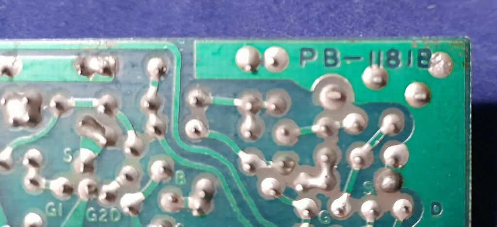 Yaesu FT-101E Original Amplifier Board PB1181B Used
