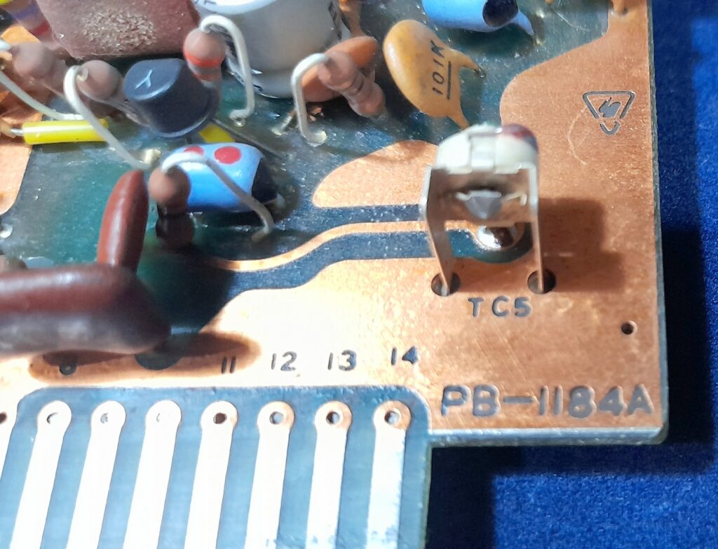 Yaesu FT-101E Original Modulator Board PB1184A Used