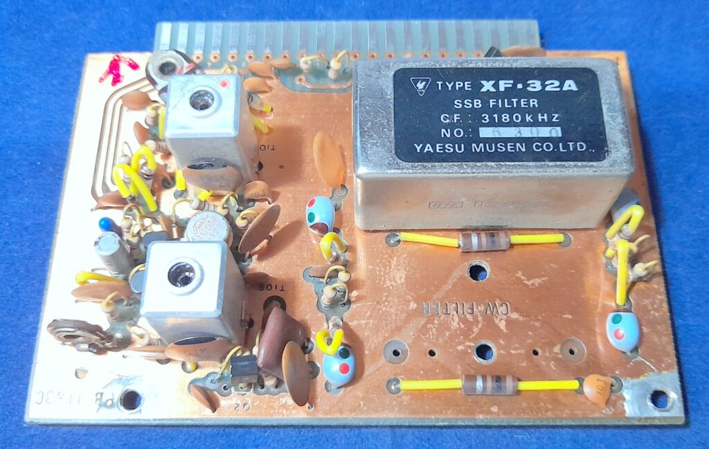 Yaesu FT-101E Original IF BOard PB1183C With SSB Filter XF-32A Used