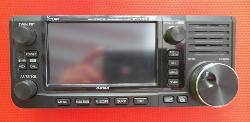 Icom IC-705 Scarce Original Complete Front Face LCD Perfect Working