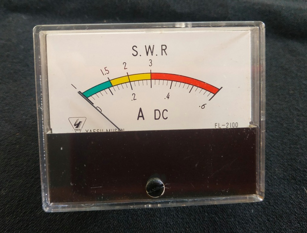 Yaesu FL-2100B Original SWR Meter Used