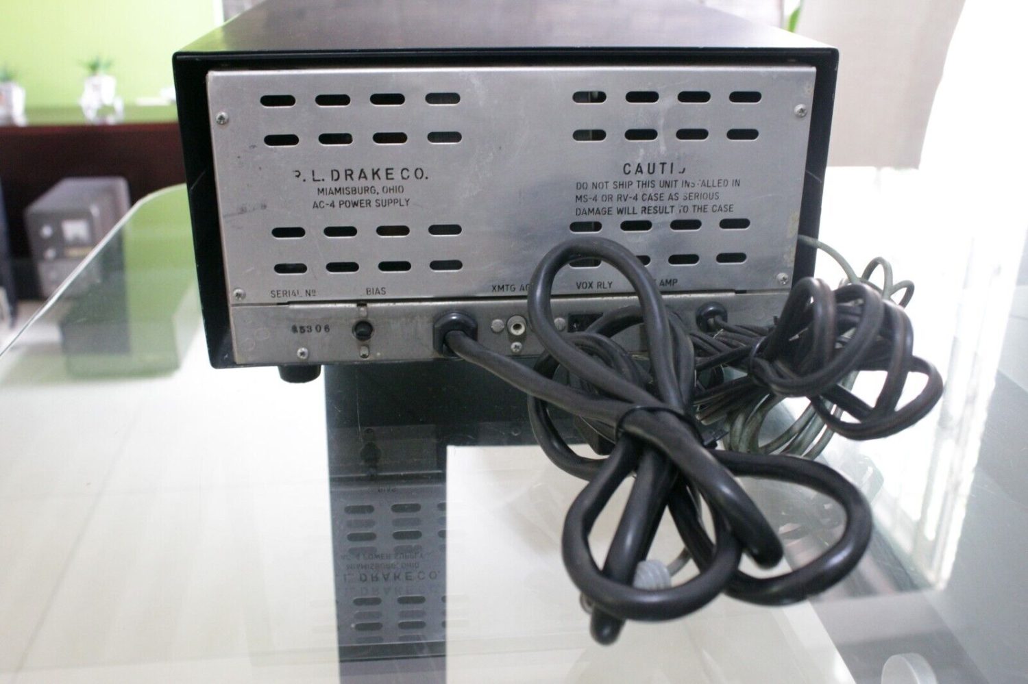 Drake MS-4 Speaker With Power Supply Working Ship Worldwide