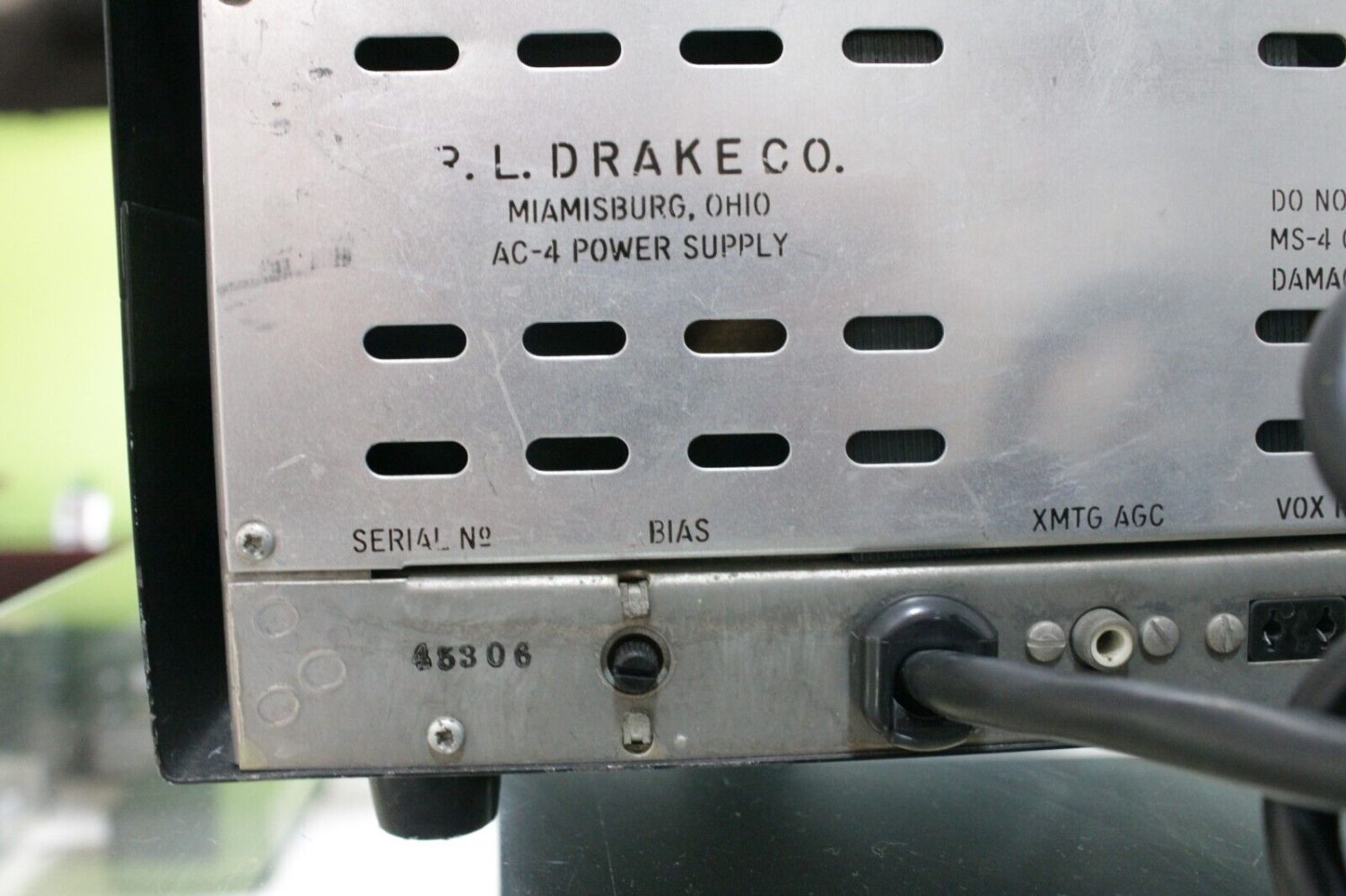 Drake MS-4 Speaker With Power Supply Working Ship Worldwide