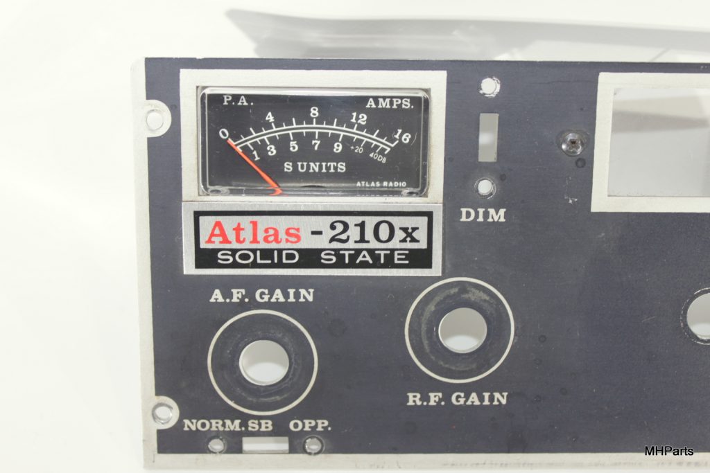 Atlas 210X Original Face with S Meter Used We Ship Worlwide